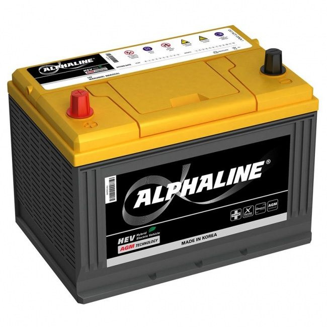 AlphaLINE Аккумулятор автомобильный, 75 А•ч, Прямая (+/-) полярность ...