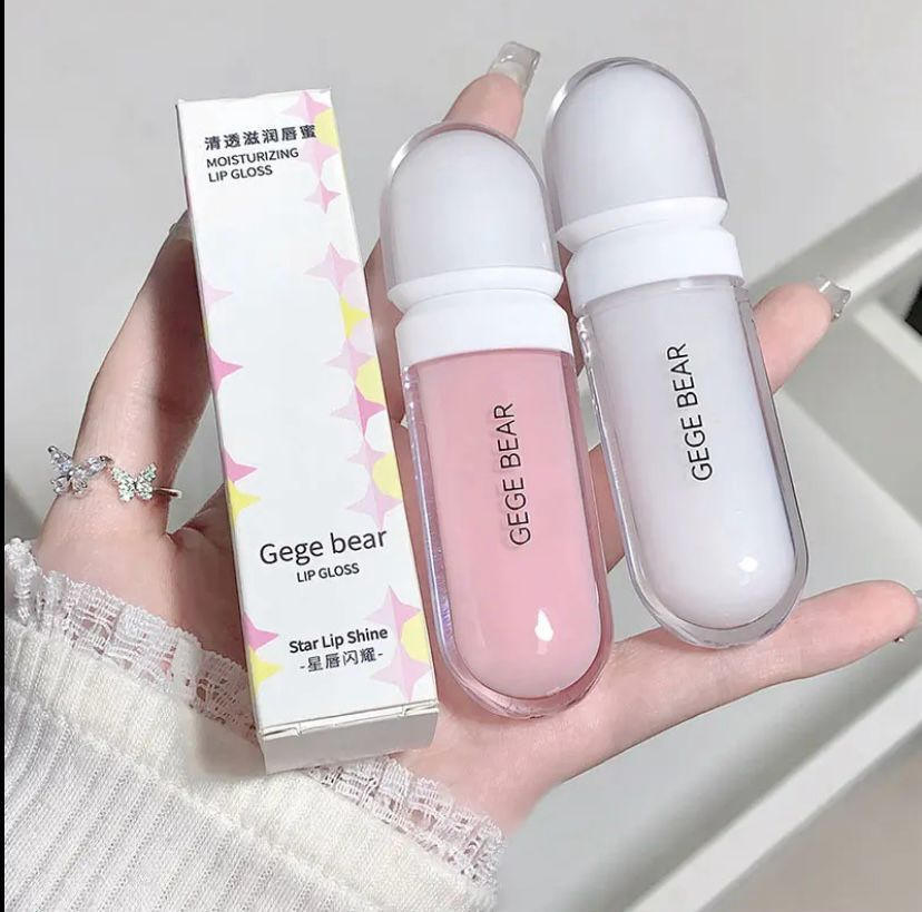 БЛЕСК GEGE BEAR для губ 2 шт купить на OZON по низкой цене (1347132860)