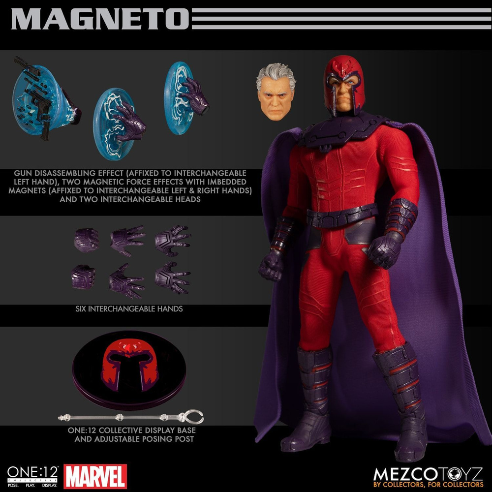 Medicom Toy MAFEX No.128 Magneto Max Eisenhardt X-man Коллекция ...