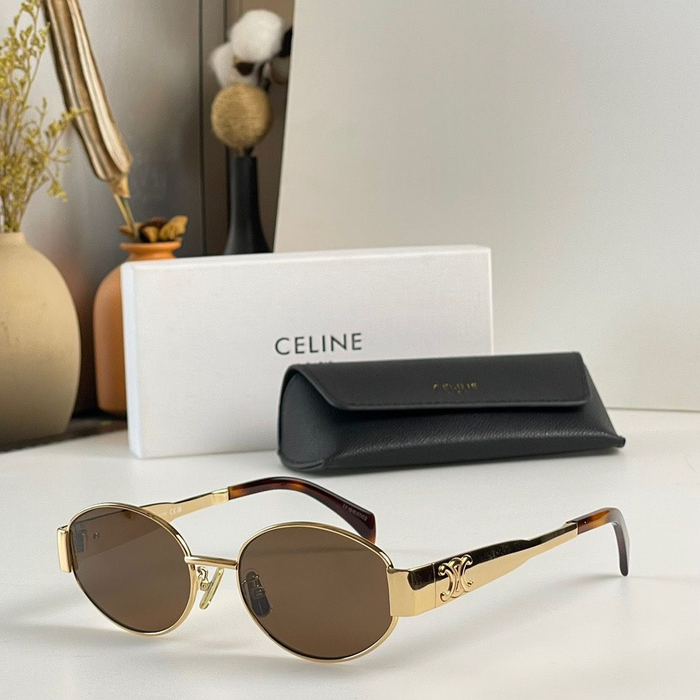 CELINE Очки солнцезащитные - купить с доставкой по выгодным ценам в ...