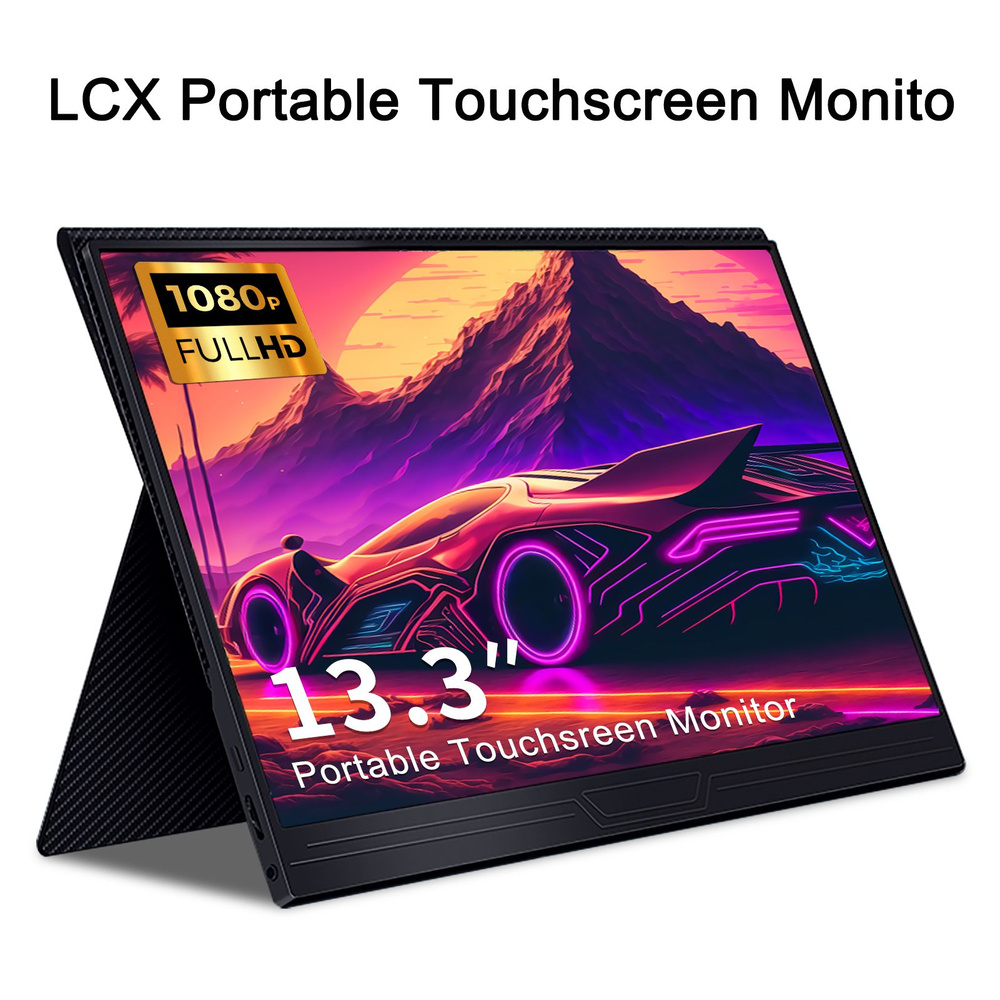 Монитор Сенсорный монитор,portable monitor,touch screen,IPS 1920*1080 ...