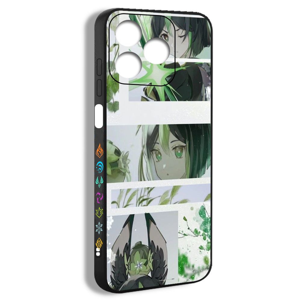 чехол для смартфона Подходит для Tecno Spark 10c Геншин Импакт милый мальчик пушистый Mcm25