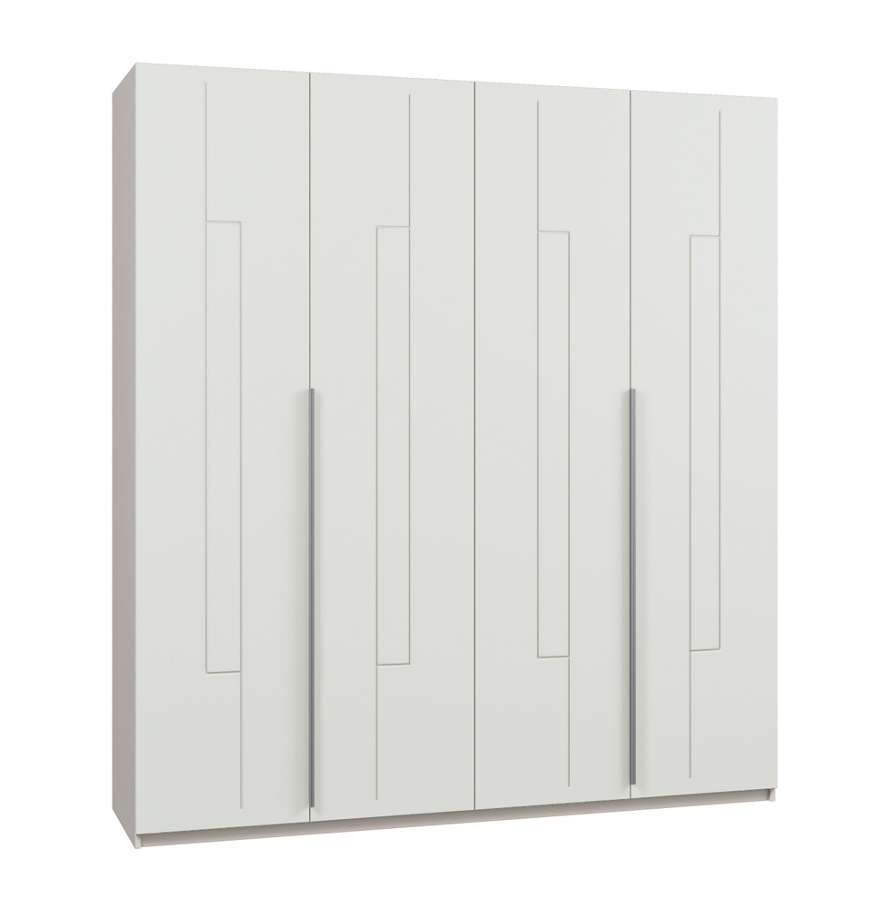 Шкаф распашной Mebel House Shop Эстетика 4х 16, 200x50x200 см - купить ...