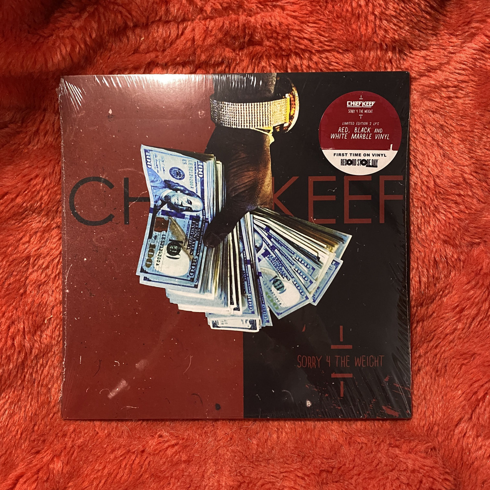 2000 шт в мире! Цветной делюкс-винил Chief Keef - Sorry For The Weight ...