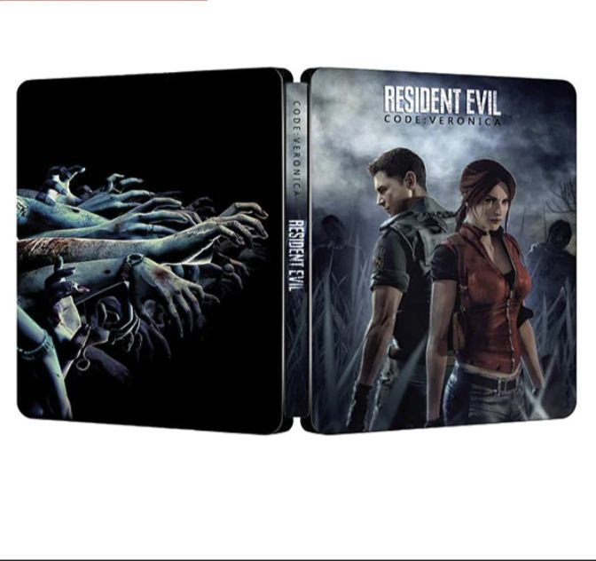 RESIDENT EVIL CODE VERONICA REMAKE EDITION STEELBOOK For PS4/PS5 (Только стальной корпус, без ...