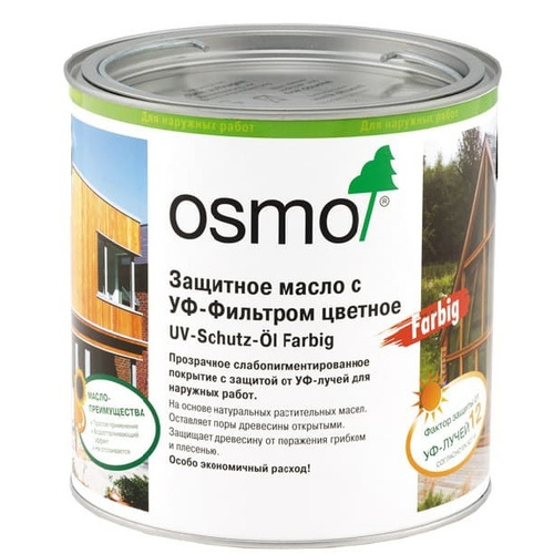 Масло для дерева OSMO 429 НАТУР 0,125л. 0,125 л., Натуральный тон ...