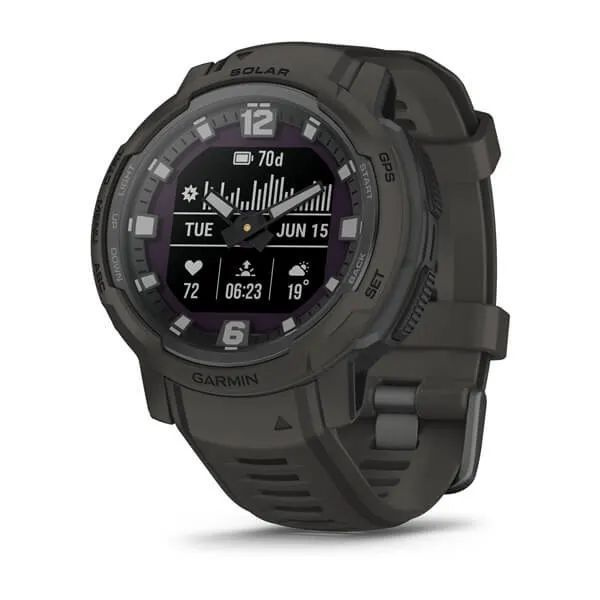 Часы Garmin INSTINCT CROSSOVER Solar графитовый STINCT CROSSOVER Solar ...