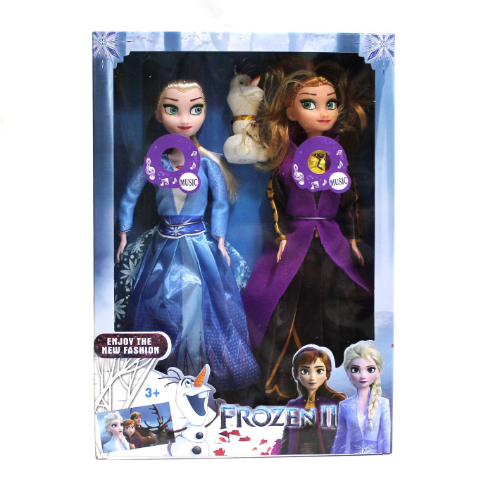 Поющие куклы Анна и Эльза Холодное сердце 2 - купить с доставкой по ...