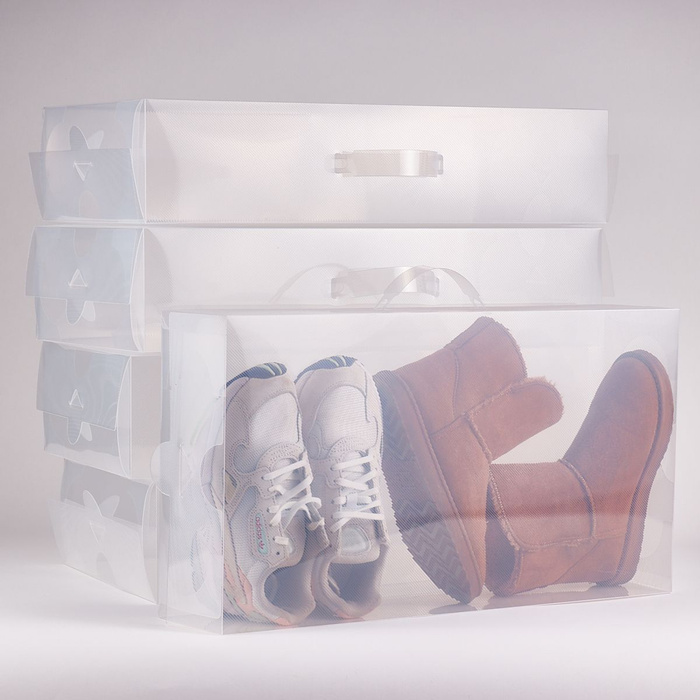 Коробка для хранения обуви Выручалочка, 53 х 29 х 12 - купить по ...