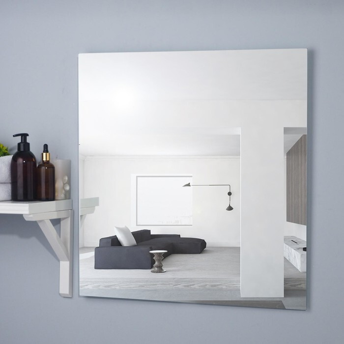 Зеркало интерьерное Glassmarket 60 см х 60 см 1 шт купить по низким