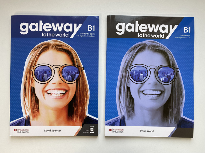 Gateway to the world B1, Student's Book, Workbook + CD ( учебник, раб ...