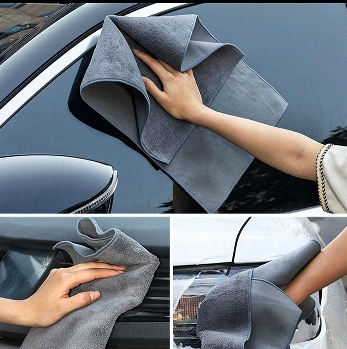 Тряпка для автомобиля. Салфетка из микрофибры. Размер 35*75 см ...