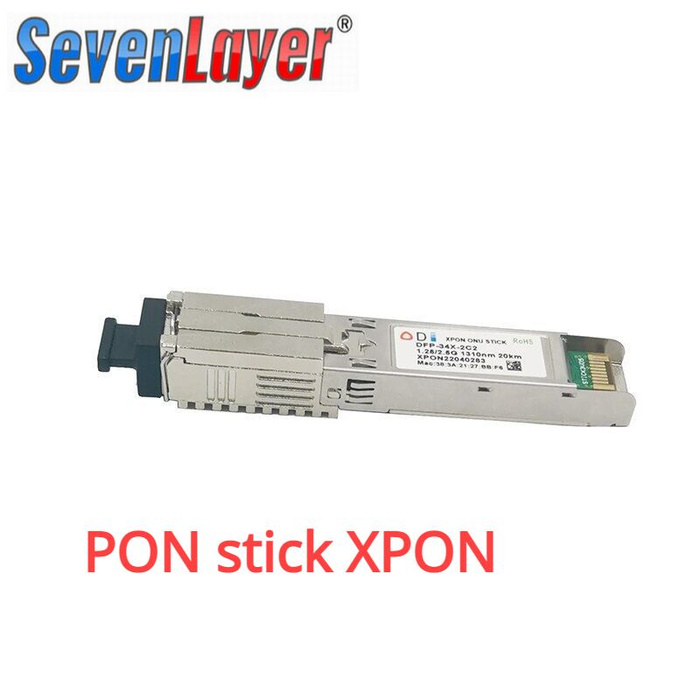FTTH GPON ONU SFP Stick модуль GPON/EPON DDM мост волоконно-оптический приемопередатчик ...