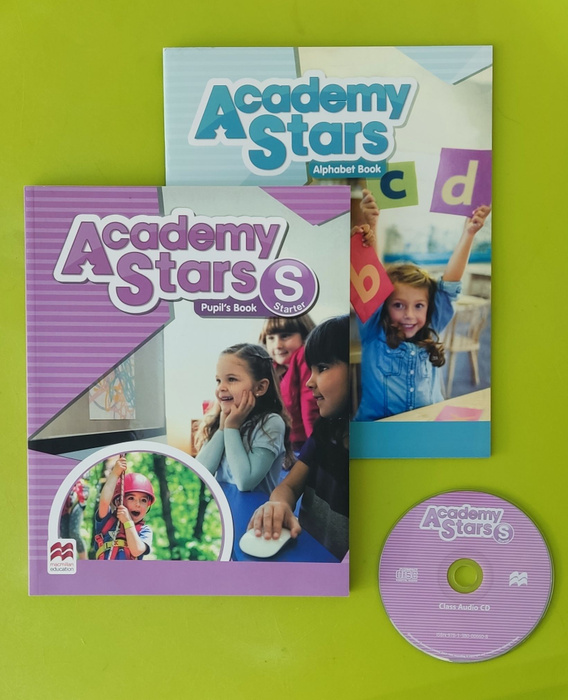 Комплект Academy stars Starter: Pupil's Book with Alphabet Pack + CD ...
