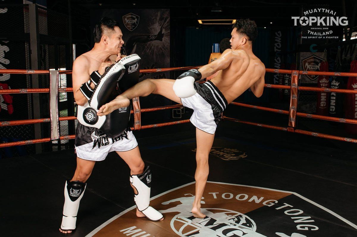 Top king boxing Перчатки боксерские, размер: 14 купить на OZON по ...