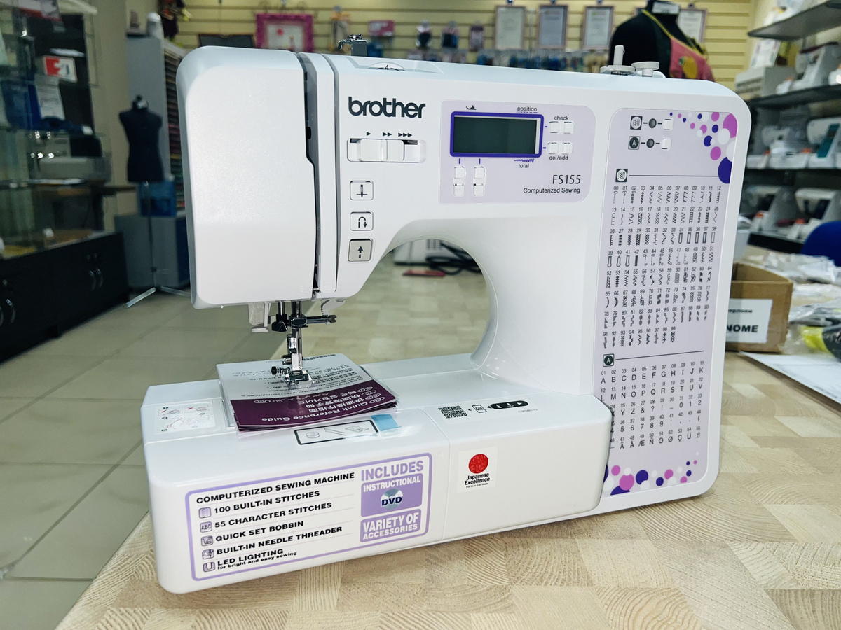 Швейная машина Brother FS155 купить на OZON по низкой цене (1178721732)