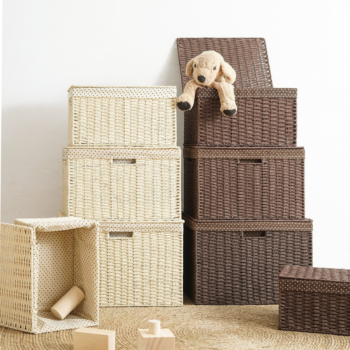 Корзина для хранения длина 35 см, ширина 20 см, высота 25 см. купить на OZON по низкой цене ...