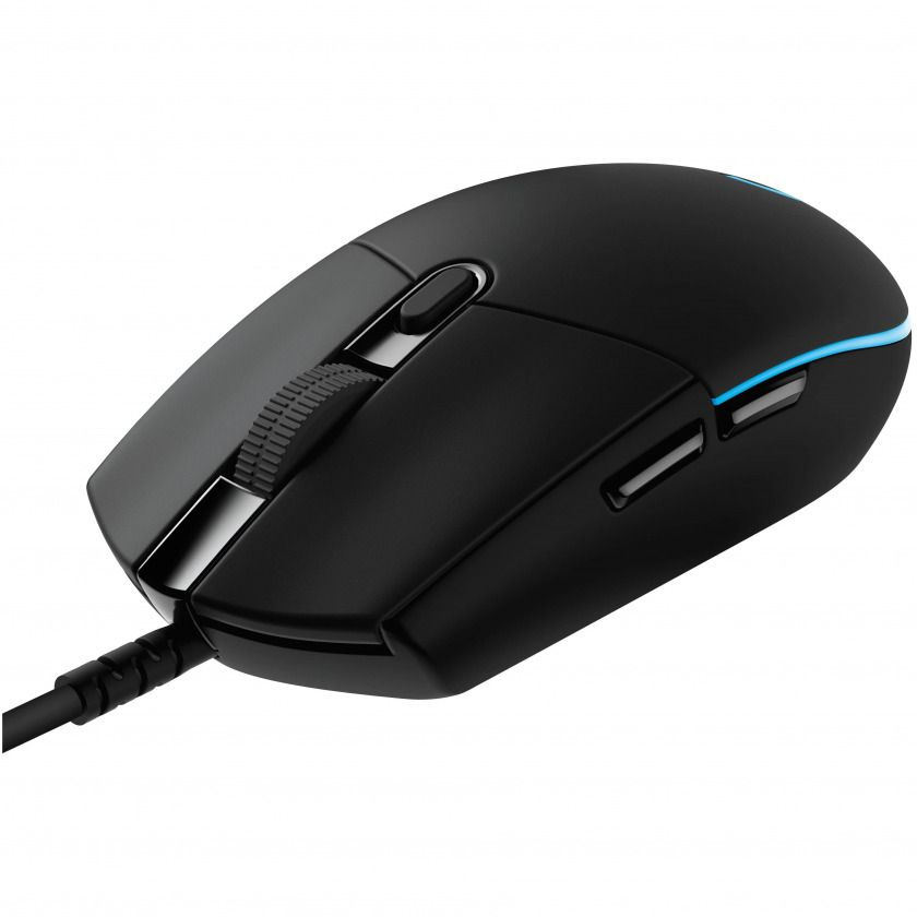 Игровая мышь проводная Logitech G102 Lyghtsync Black 910-005823, черный ...