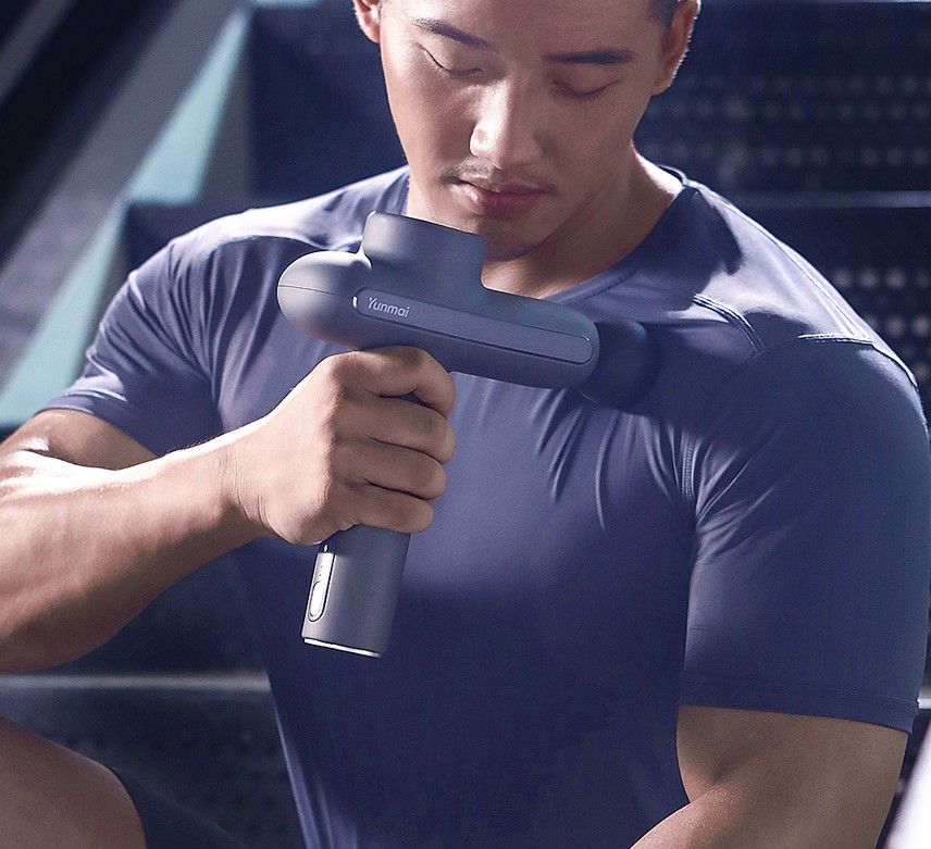 Перкуссионный электрический массажер для тела YUNMAI Massage Gun PRO YMFG-B563 /ударный ...