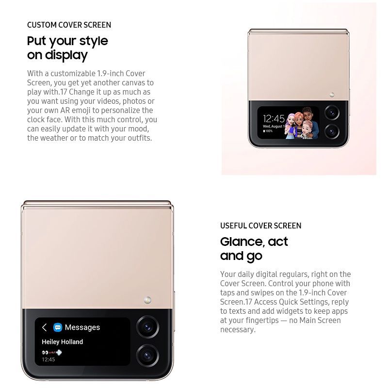 Смартфон Samsung Galaxy Z Flip 4 - купить по выгодной цене в интернет ...