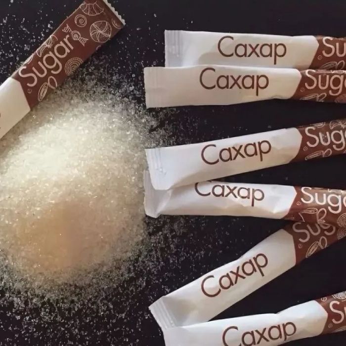 Сахар в стиках порционный 10 кг, сахар для чая, кофе и десертов в ...