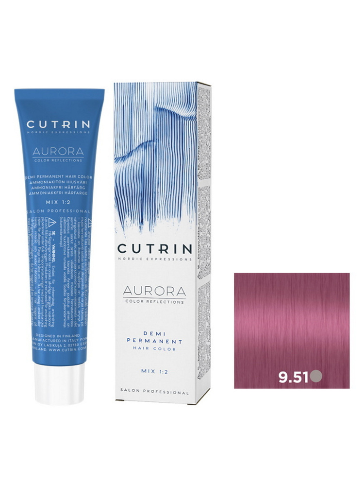 Cutrin Краска для волос, 60 мл - купить с доставкой по выгодным ценам в ...