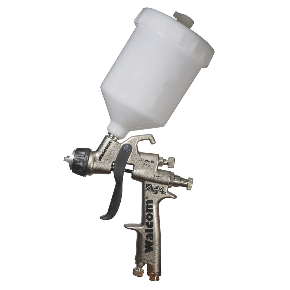 Краскопульт WALCOM SLIM XLIGHT S HTE SR верхний бачок пластик, без ...