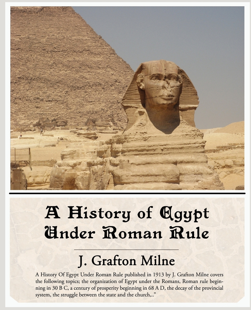 A History of Egypt Under Roman Rule - купить с доставкой по выгодным ...