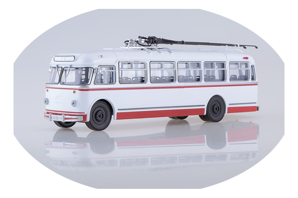 Модель коллекционная Kze KTB-4 trolley (ussr russian bus) 1963-1969 кзэ ...
