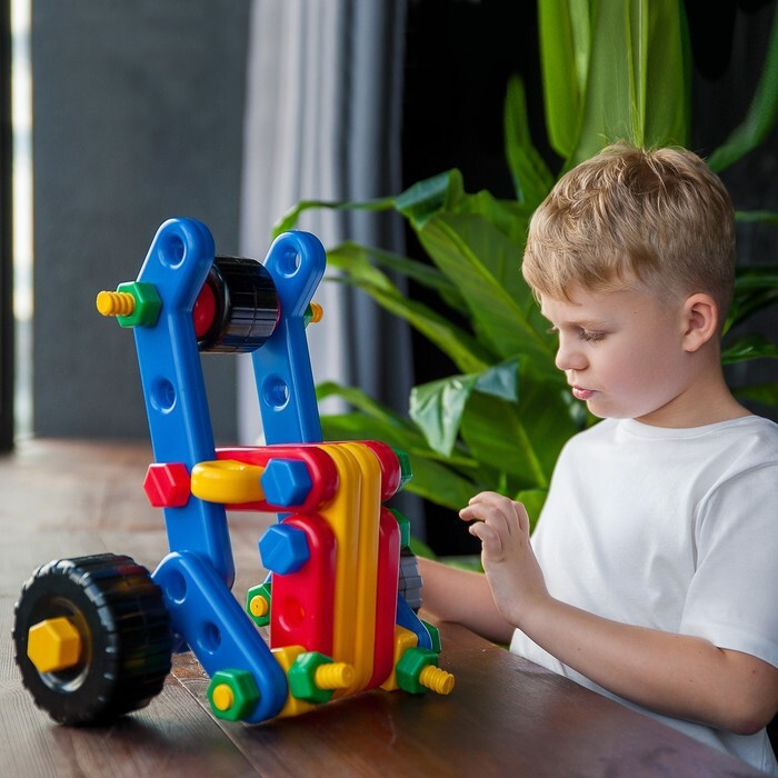 Конструктор "Багги", 106 деталей / 3631069 - купить с доставкой по выгодным ценам в интернет ...