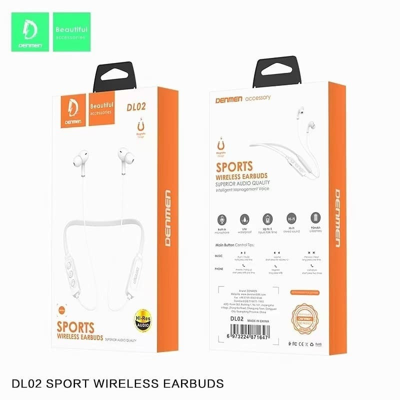 Наушники Внутриканальные DENMEN DL02 - купить по доступным ценам в интернет-магазине OZON ...