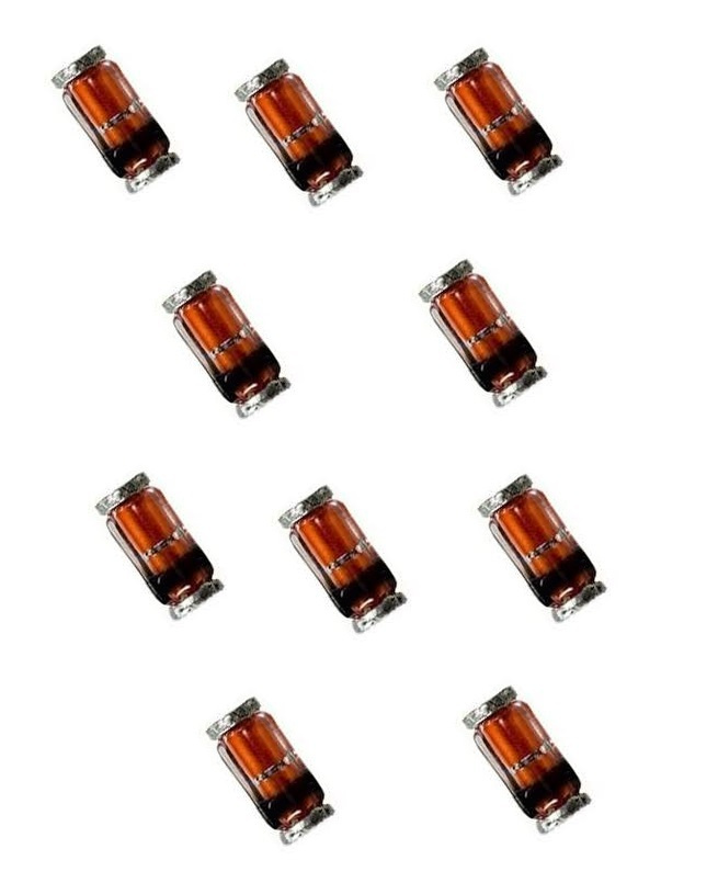 Диод Импульсный 1А 100В FDLL4148, 10 штук - купить с доставкой по ...