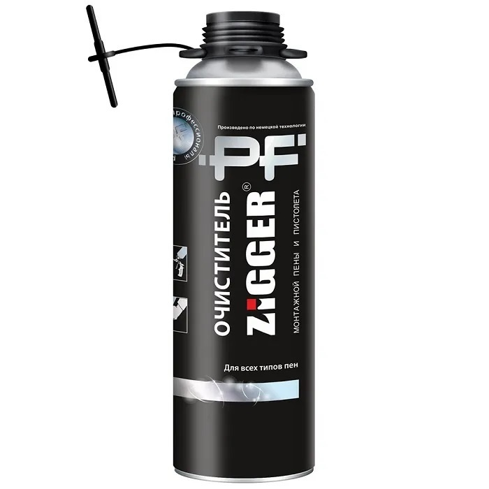 Zigger Очиститель монтажной пены 650 мл купить на OZON по низкой цене ...