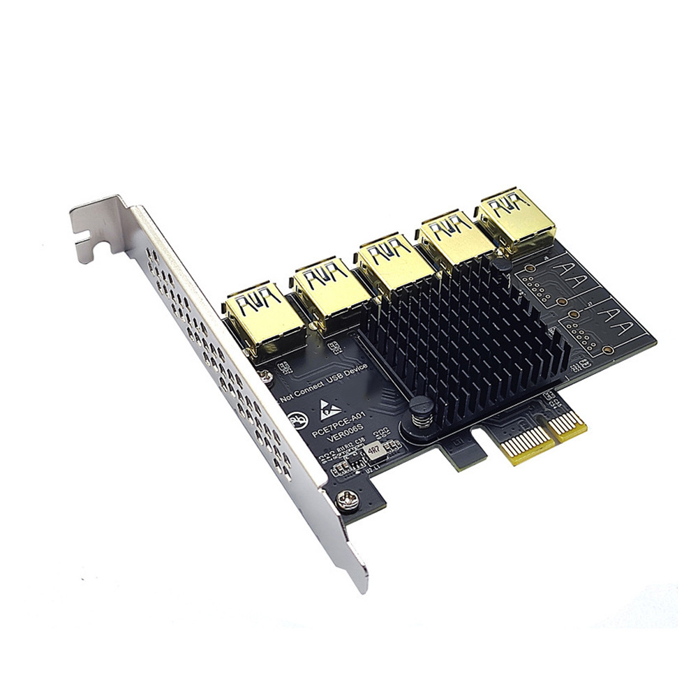Адаптер PCIE 1 5 Riser PCIE X1 USB 3.0 Переходная карта PCI Express ...
