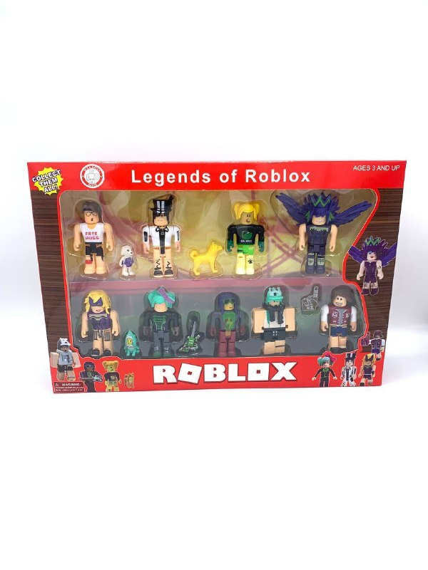 Роблокс Набор из 9 Фигурок с собачкой Legends of roblox - купить с ...