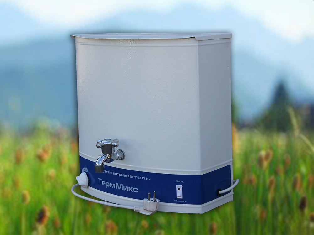 Умывальник для дачи ТермМикс водонагреватель Акватекс с ЭВН 20л, белый ...
