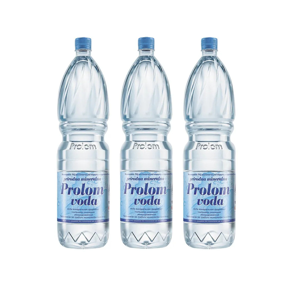 Prolom voda Вода Минеральная Негазированная 1500мл. 3шт - купить с ...