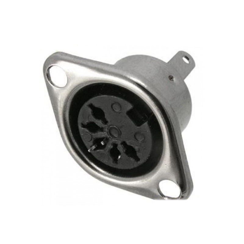 Разъем DIN 5 pin "гн" металл на корпус - купить с доставкой по выгодным ...