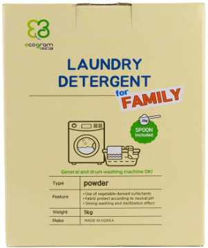 Ecogram Laundry Detergent Family Экологичный стиральный порошок ...
