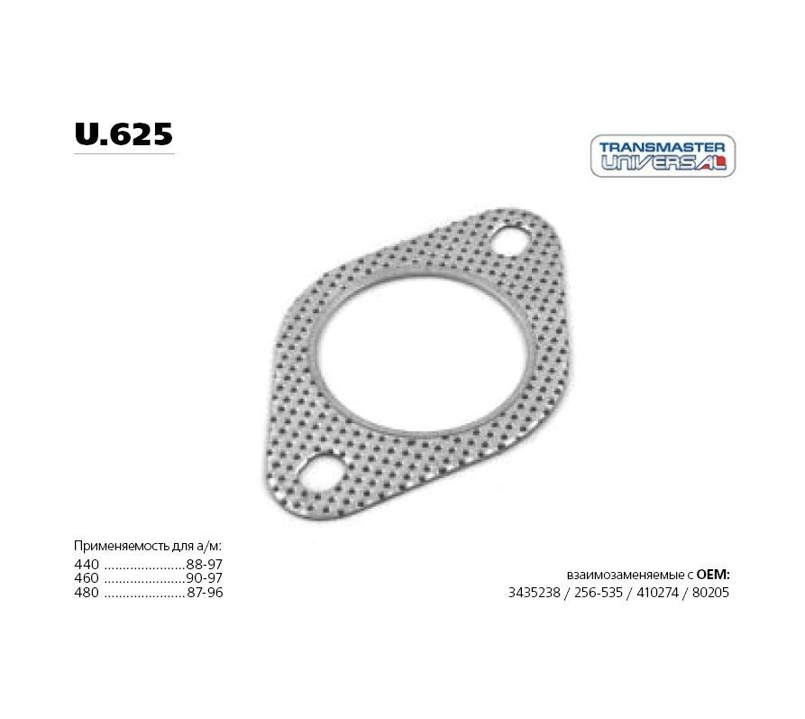 Transmaster universal Прокладка двигателя, арт. U625 купить на OZON по низкой цене (982092765)