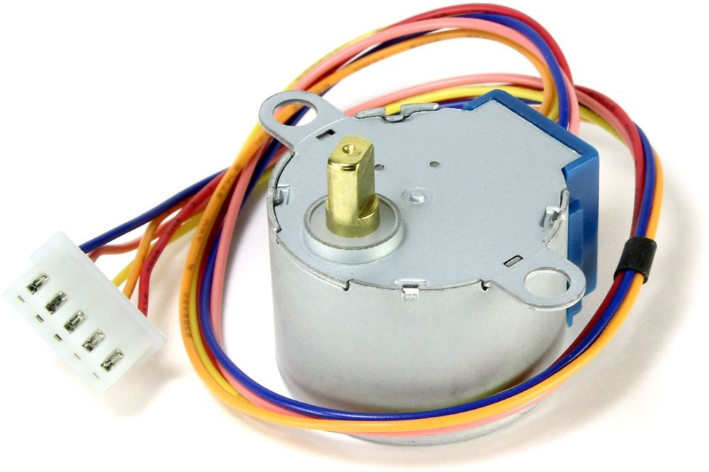 Arduino Шаговый двигатель 28BYJ-48 5 V 4-PHASE 5- - купить с доставкой ...
