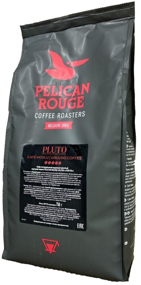 Кофе молотый PELICAN ROUGE "PLUTO" 750 г нов.уп - купить с доставкой по ...