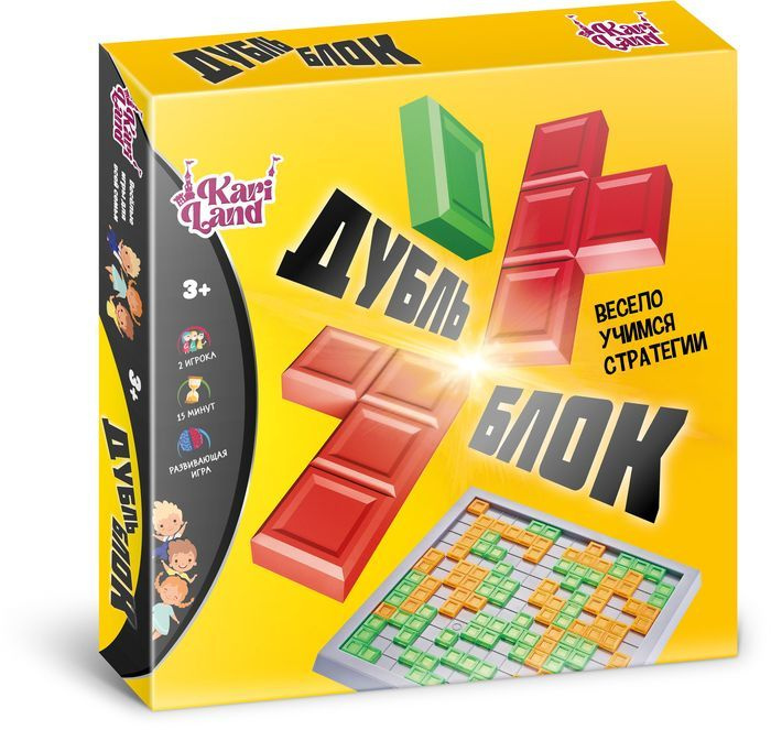 Настольная игра "ДубльБлок" OEM1475112 Kari Land купить на OZON по ...