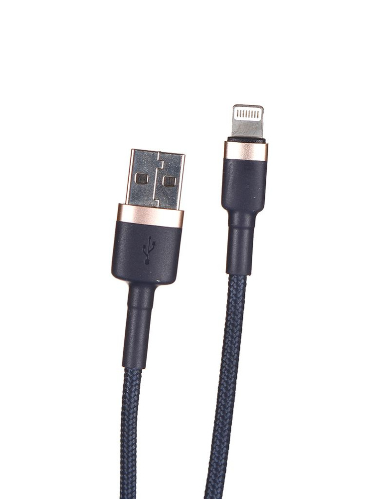 Кабель Baseus Cafule Cable USB - Lightning 1.5A 2m Gold-Blue CALKLF-CV3 ...