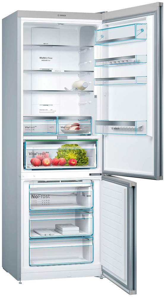 Двухкамерный холодильник Bosch KGN49LB30U No frost, черный купить на ...