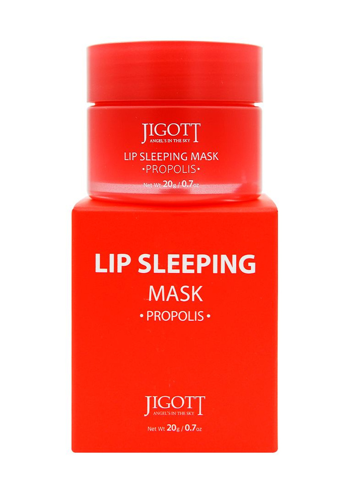 Jigott Ночная маска для губ с прополисом Lip Sleeping Mask Propolis ...