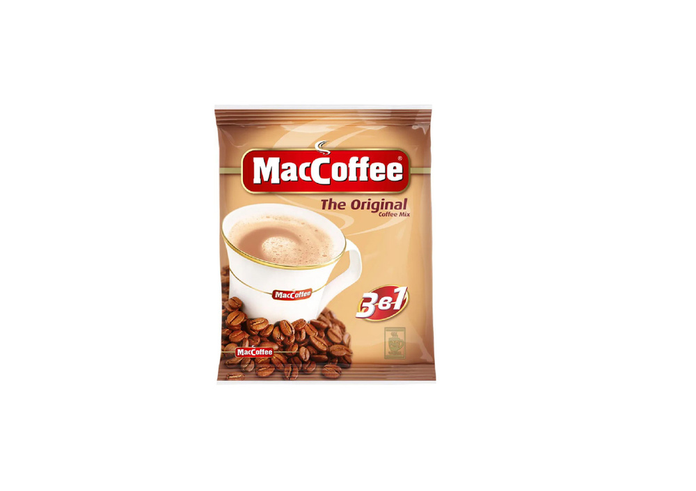 MacCoffee Кофейный напиток "3в1 Original", 20 г х 25 пак - купить с ...