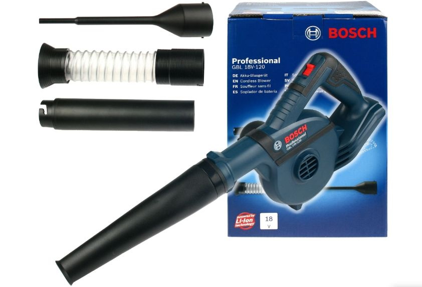 Аккумуляторная воздуходувка Bosch Professional GBL 18V-120 Solo, без ...