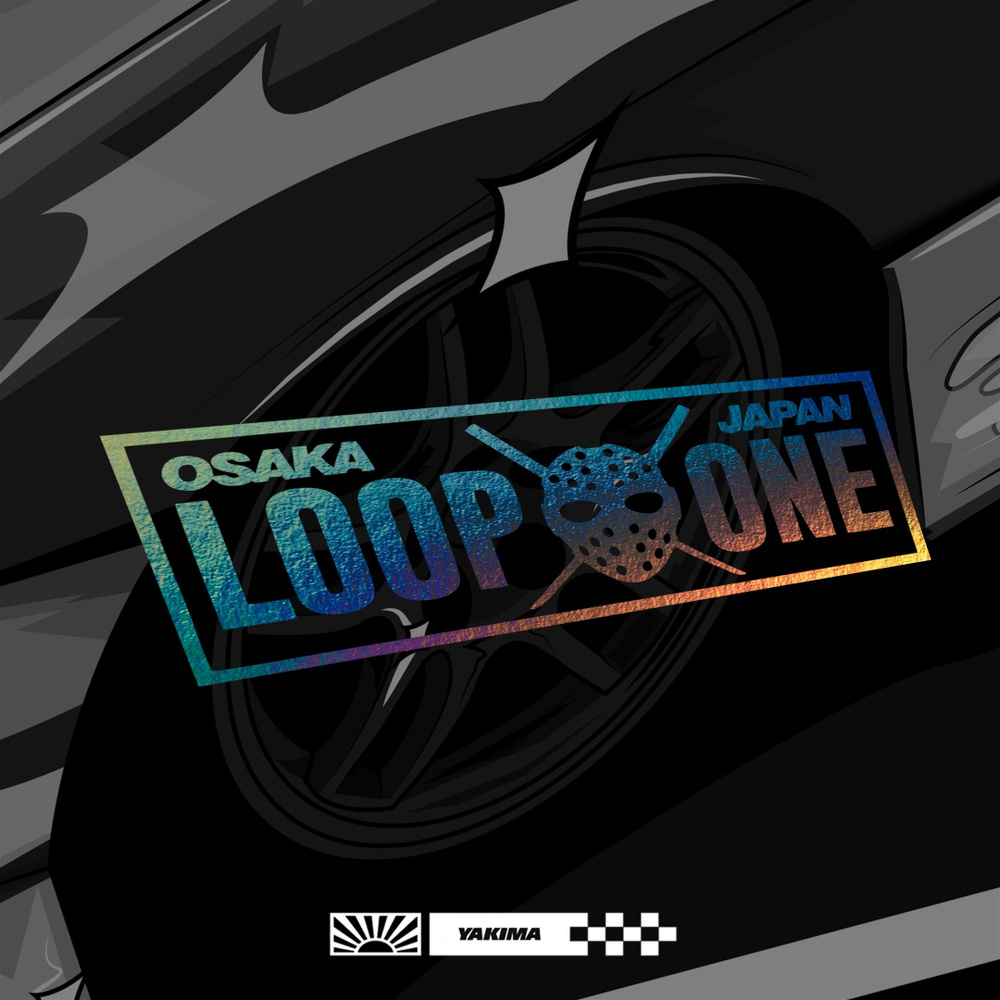 LOOP ONE - JDM Голографическая наклейка на автомобиль Аниме - купить по ...