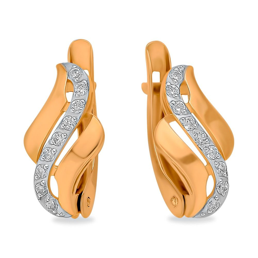 585GOLD Серьги ювелирные Золото красное 375 пробы - купить с доставкой ...